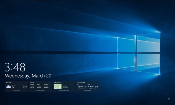 Microsoft is adding MSN features to Windows 10 lock screen