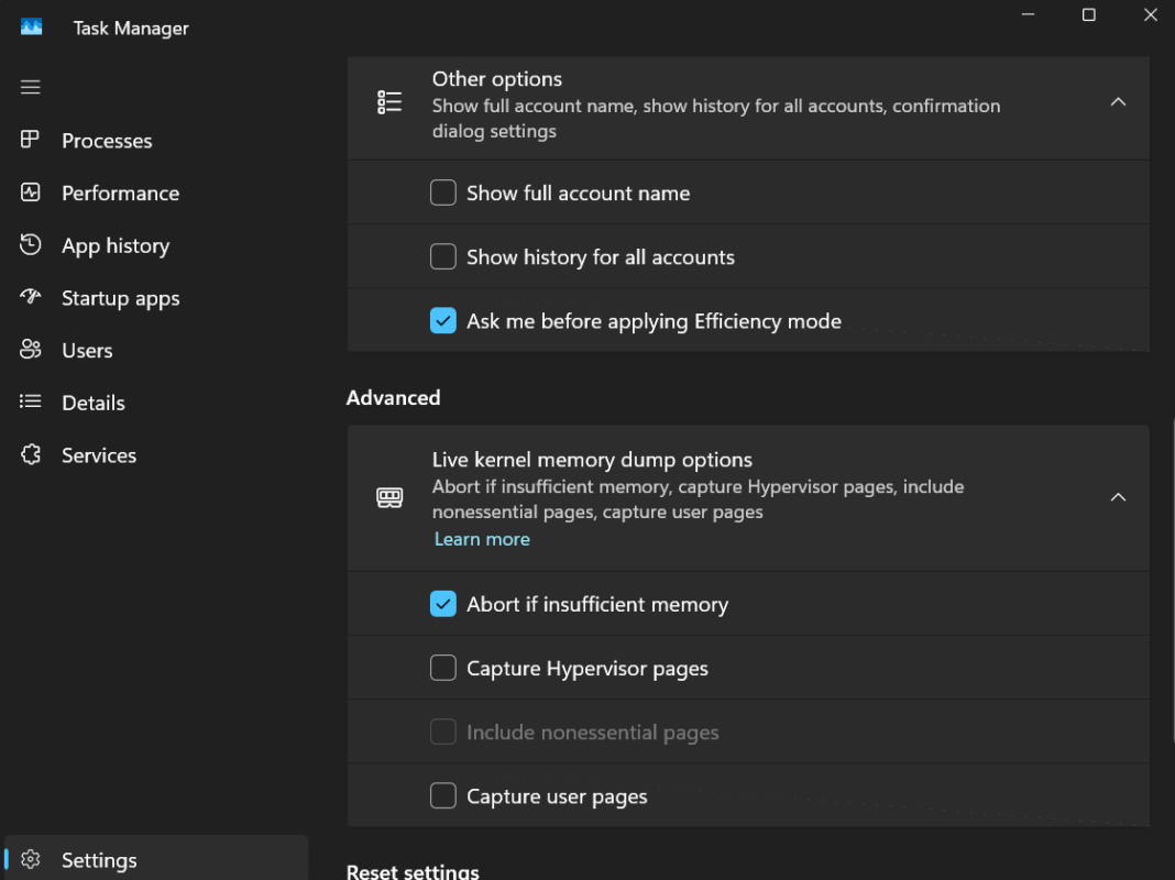 Windows 11 still comes with the old Task Manager, but it's hidden