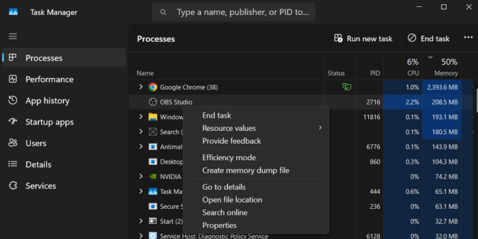 Windows 11 still comes with the old Task Manager, but it's hidden