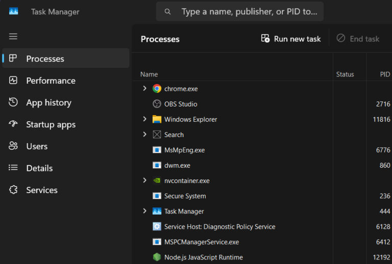 Windows 11 still comes with the old Task Manager, but it's hidden