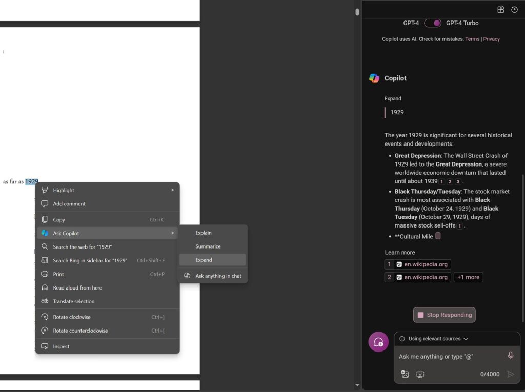 Copilot on Windows 11 & 10 doubles characters limit, gets upload files feature, notebook