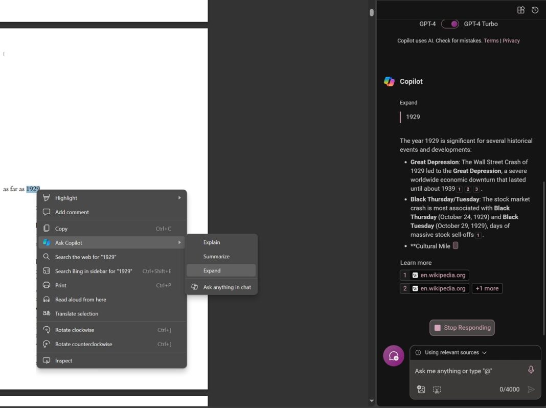Copilot on Windows 11 & 10 doubles characters limit, gets upload files ...