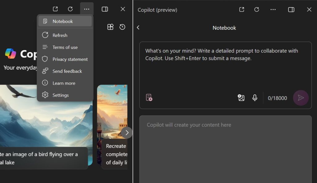 Copilot on Windows 11 & 10 doubles characters limit, gets upload files ...