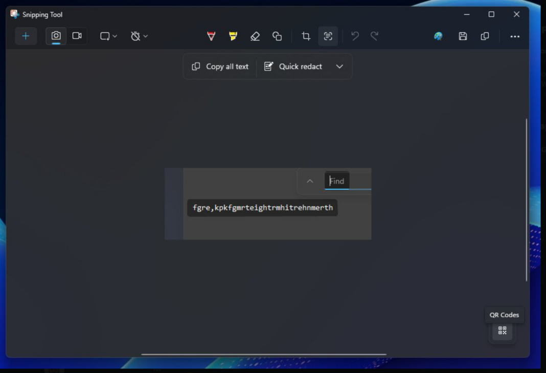 Windows 11s Snipping Tool Will Finally Detect And Scan Qr Codes In Images