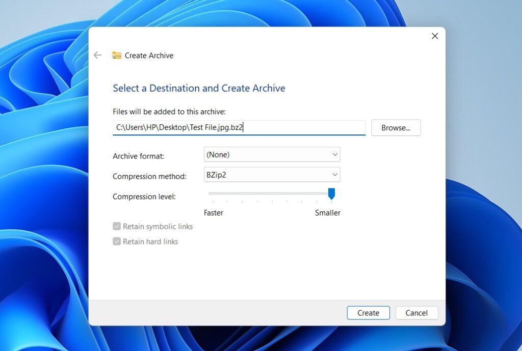 Windows 11 23H2 is getting full-fledged Create Archives for ZIP, 7z and TAR