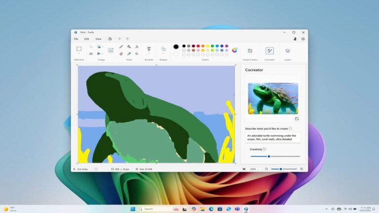First look: Windows 11's Photos and Paint getting AI images integration