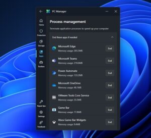 Microsoft PC Manager performance booster for Windows 11 gets Files Cleanup