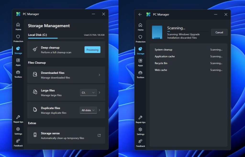 Microsoft PC Manager performance booster for Windows 11 gets Files Cleanup