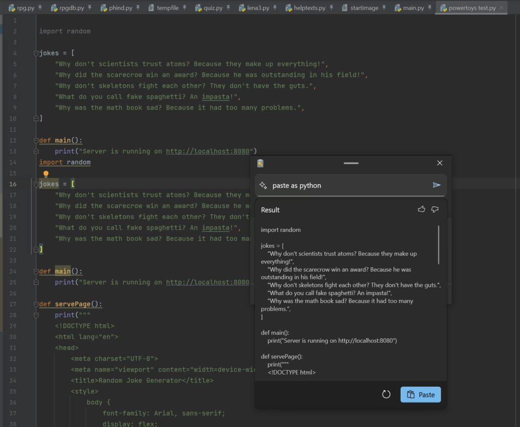 Hands-on with Windows 11's ChatGPT-based advanced Copy-Paste feature