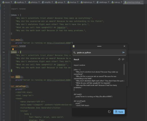 Hands-on with Windows 11's ChatGPT-based advanced Copy-Paste feature