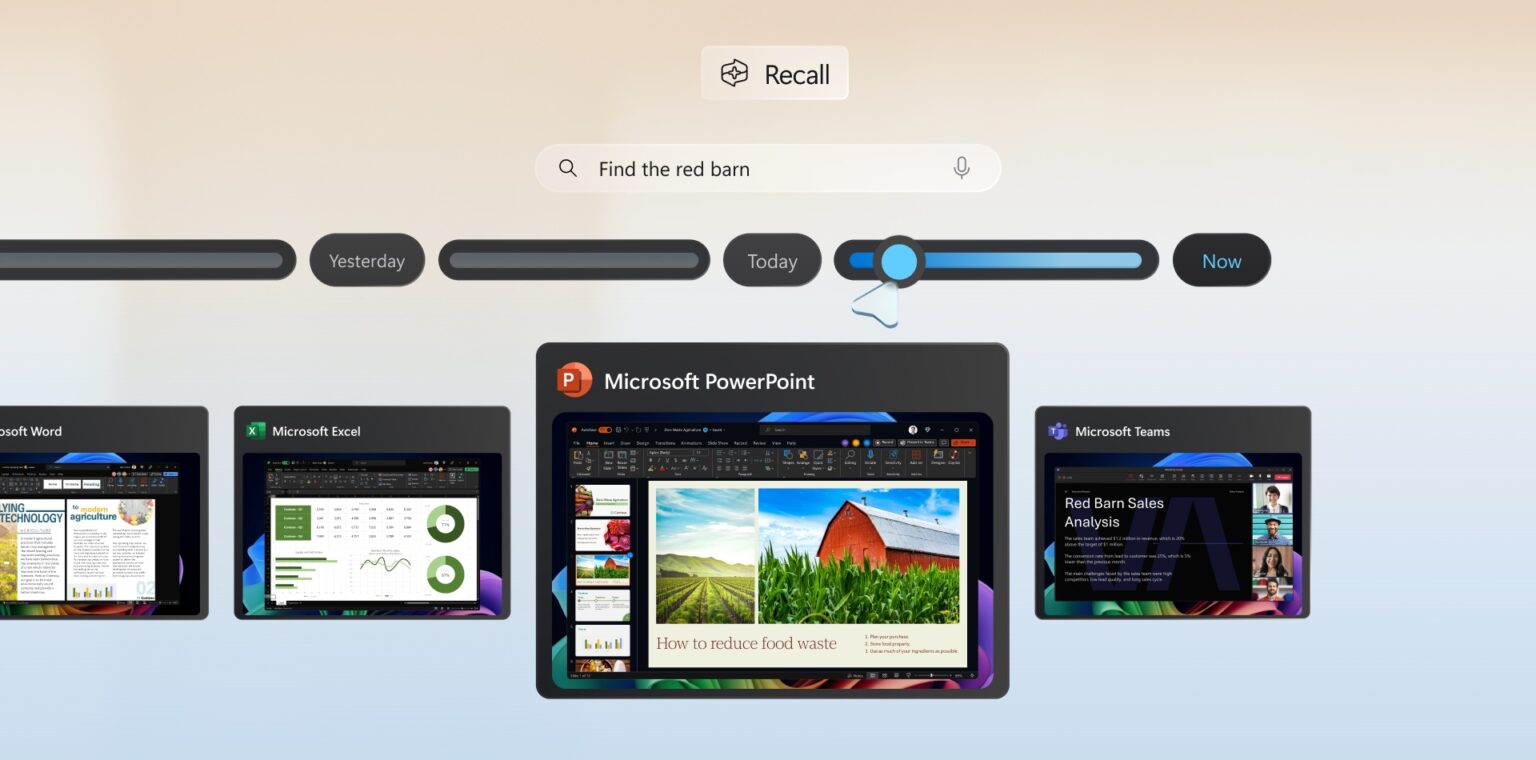 Microsoft details Windows 11 Recall AI privacy, security: it records screen
