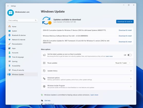 Windows 11 KB5037771 issues: a few hiccups, but May 2024 Update is stable