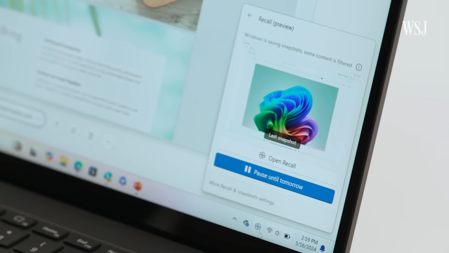 Windows 11 24H2 KB5038575 removes Microsoft Recall AI