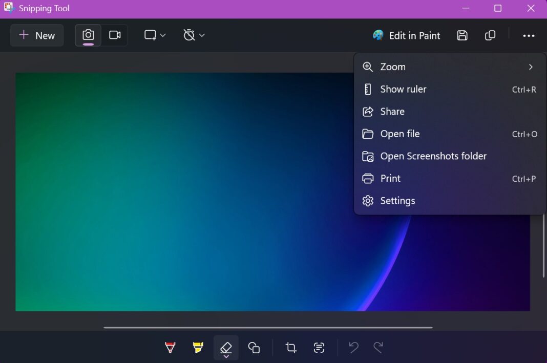 Windows 11's Snipping Tool is getting Microsoft Bing integration