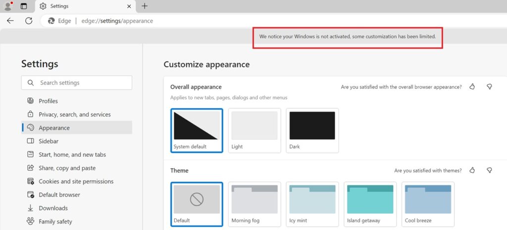 Microsoft Edge experiment blocks access to settings if Windows 11 is ...