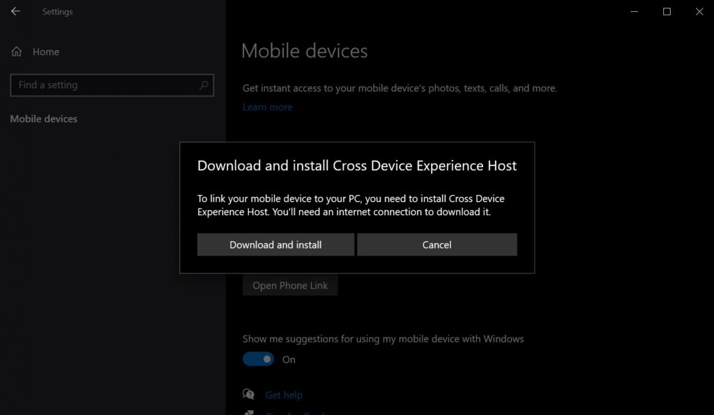 Windows 10 KB5037849 brings Windows 11-like Android integration