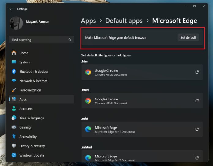 Microsoft Edge nags users with a 3D banner to change Windows 11’s ...