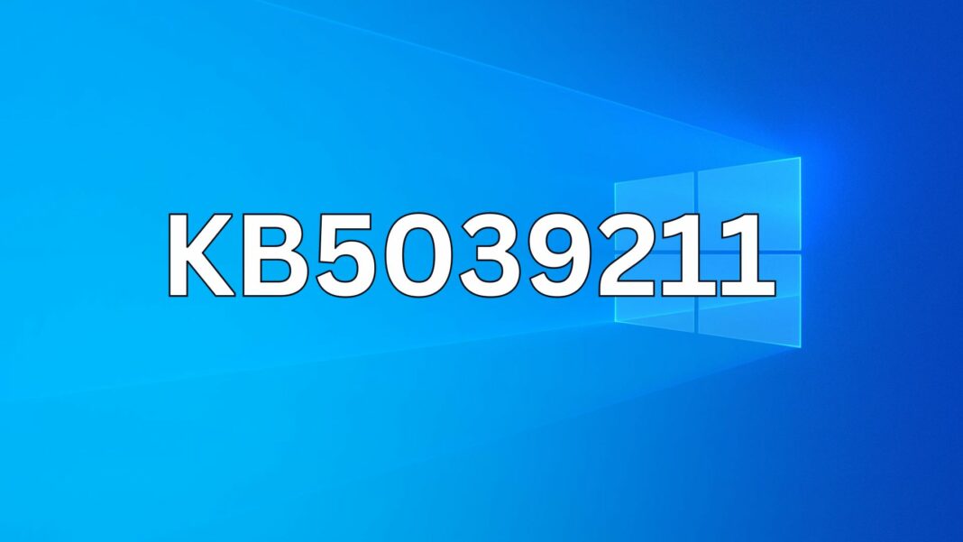 Windows 10 KB5039211 adds a new feature (direct download links)