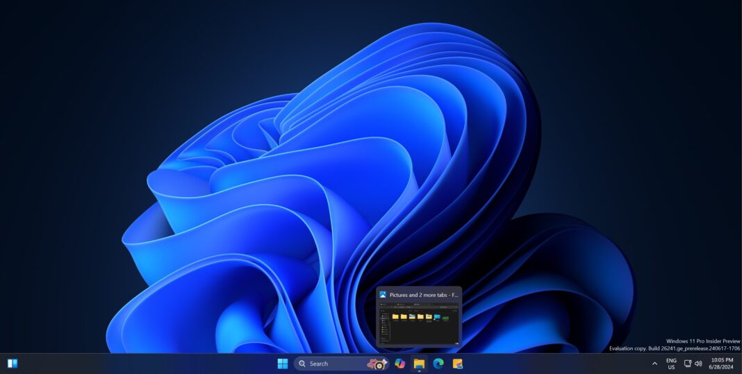 Windows 11 KB5039327 beta improves File Explorer tabs integration with ...