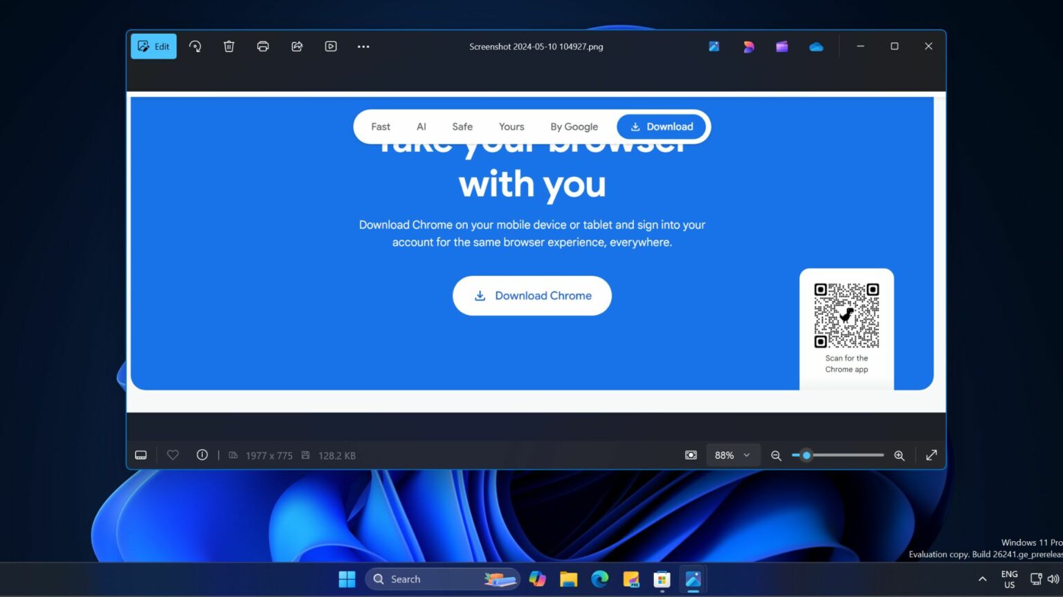 Windows 11 Photos app finally adds a Microsoft Paint-like dynamic zoom slider