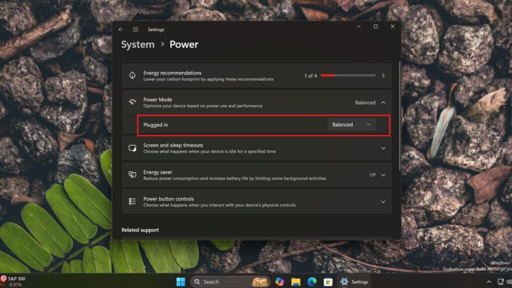 Windows 11 Build 26252 will give you greater control over performance ...