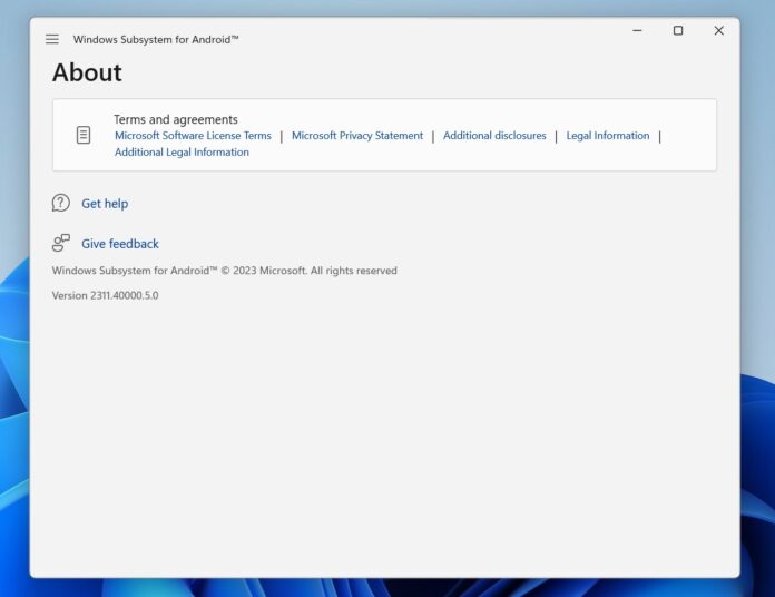 Windows Subsystem for Android gets an update, but Windows 11 feature ...