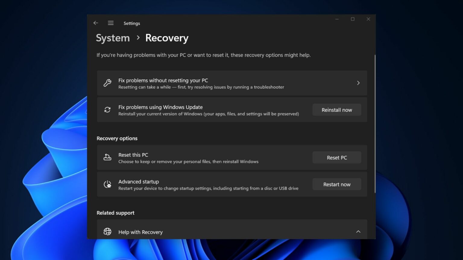 Hands-on: Windows 11’s new Recovery Tool that clean installs the OS ...