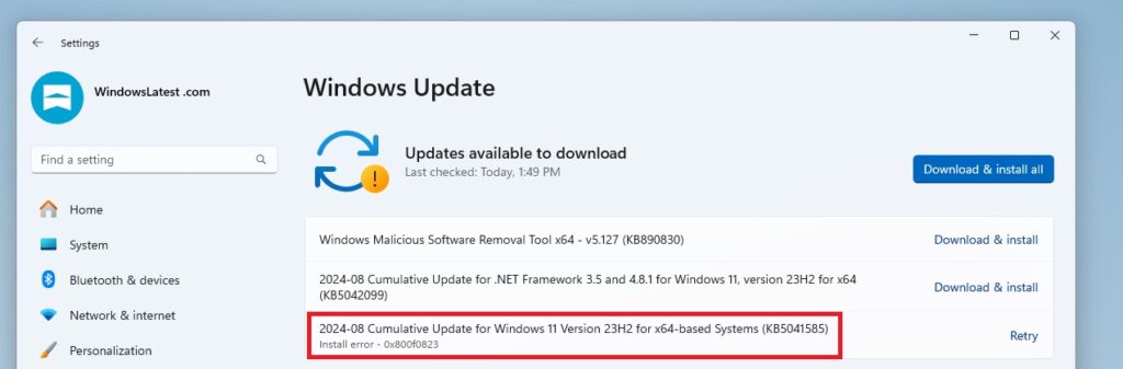 Windows 11 KB5041585 IPv6 patch slows down PCs, breaks Vanguard, fails ... Windows 11 KB5041585 IPv6 patch slows down PCs, breaks Vanguard, fails ...