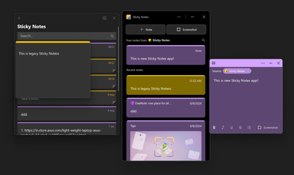 The new Sticky Notes (preview) rolls out on Windows 11 with mixed reviews
