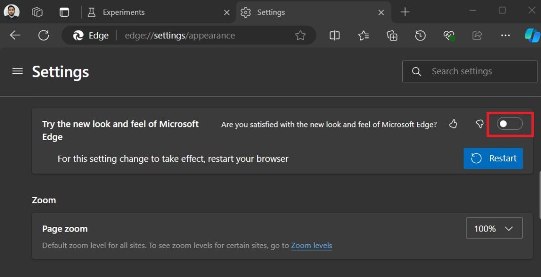 Microsoft Edge is ditching rounded corners design for tabs