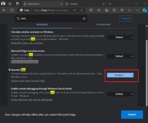 Microsoft Edge is ditching rounded corners design for tabs