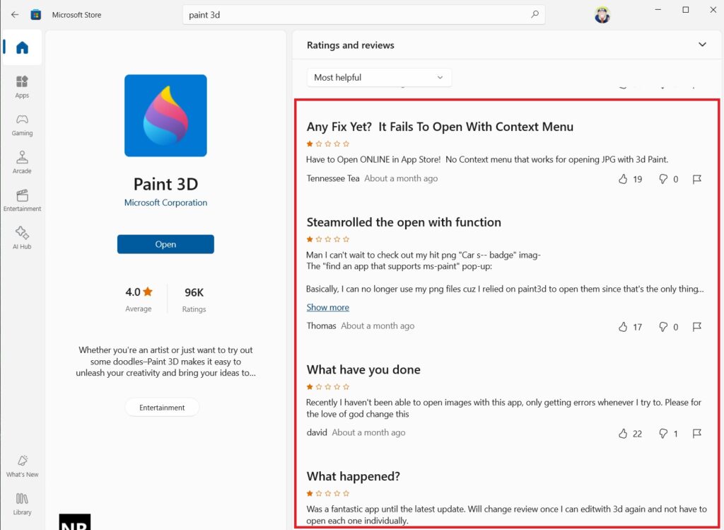 Microsoft is killing off Paint 3D after failing to replace classic ...