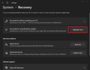 Hands-on: Windows 11’s new Recovery Tool that clean installs the OS ...