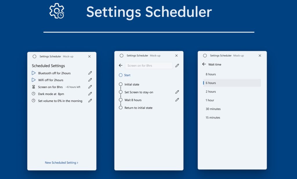 Dev pitches "settings scheduler" for Windows 11 PowerToys and it's really useful