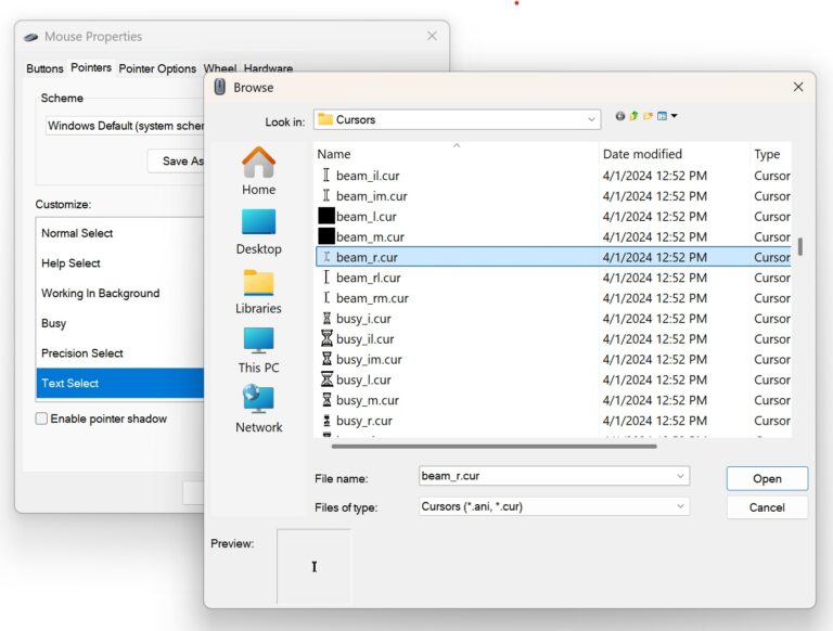 A Windows 11 24H2 bug is so odd that it causes the mouse pointer/cursor to disappear