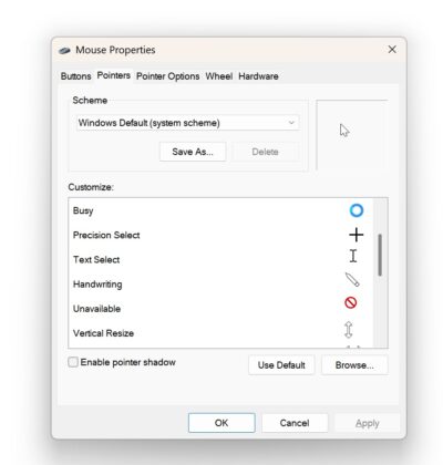 A Windows 11 24H2 bug is so odd that it causes the mouse pointer/cursor ...
