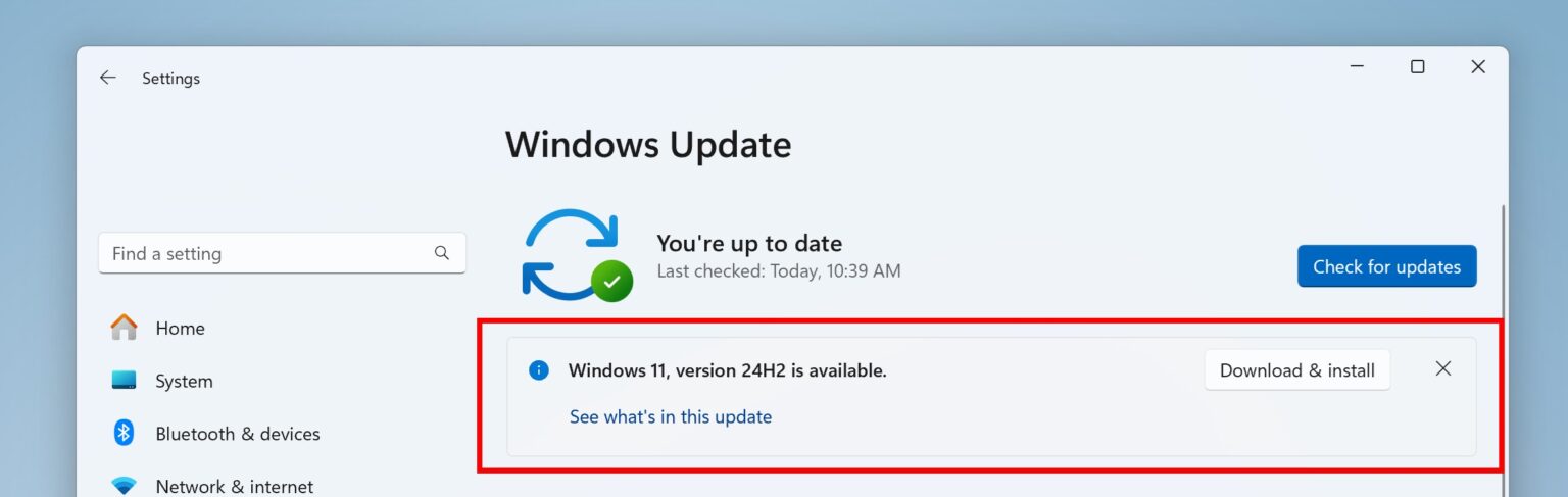 How to install Windows 11 24H2, now available for everyone