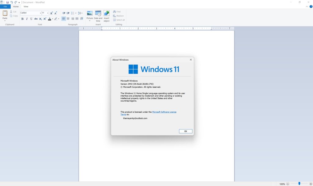 Windows 11 24H2 deletes WordPad, but you can bring it back