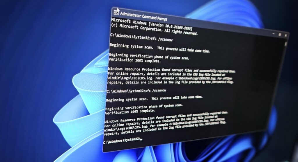 Windows 11 24H2 bug causes sfc /scannow to detect corrupt files in every scan (WebView2)