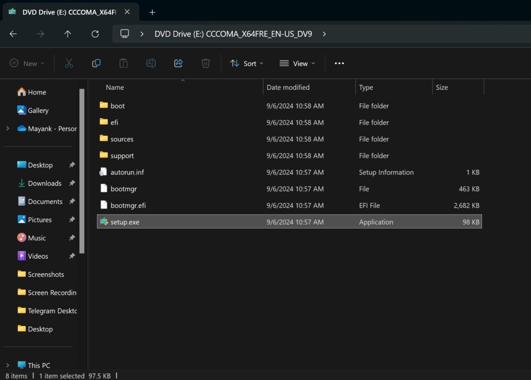 Download Windows 11 24H2 ISO (offline installer), official release