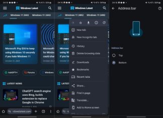 After Chrome, Microsoft Edge plans to move address bar to bottom on Android