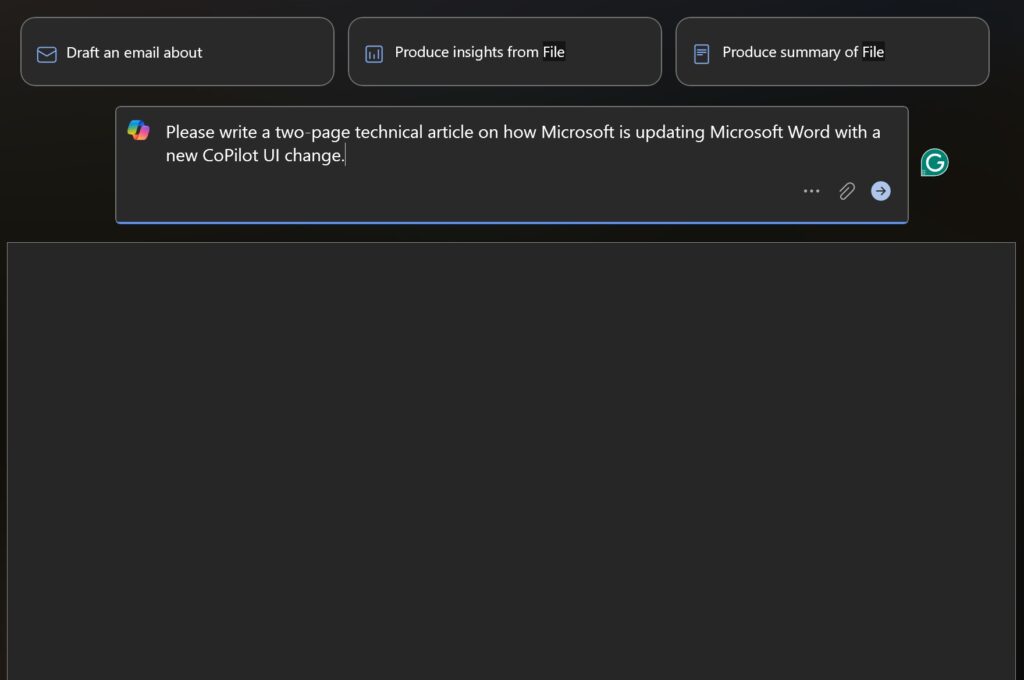 Windows 11: First look at Copilot AI-powered Word UI for Microsoft 365