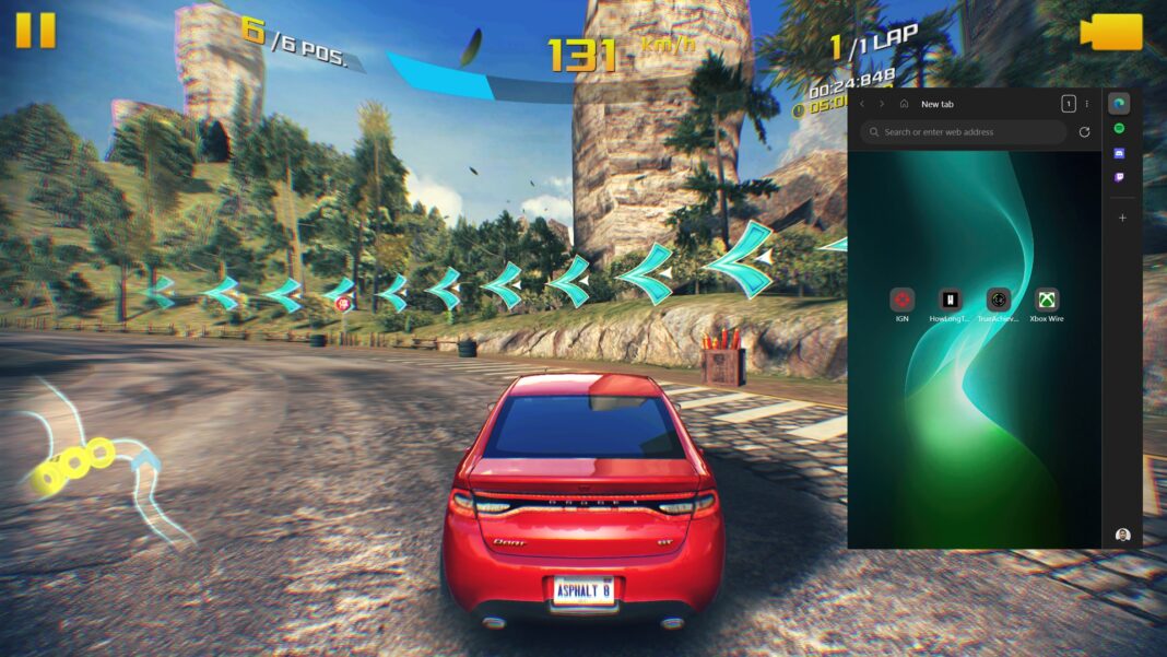 Hands on: Microsoft Edge's new gaming "Game Assist" feature on Windows 11