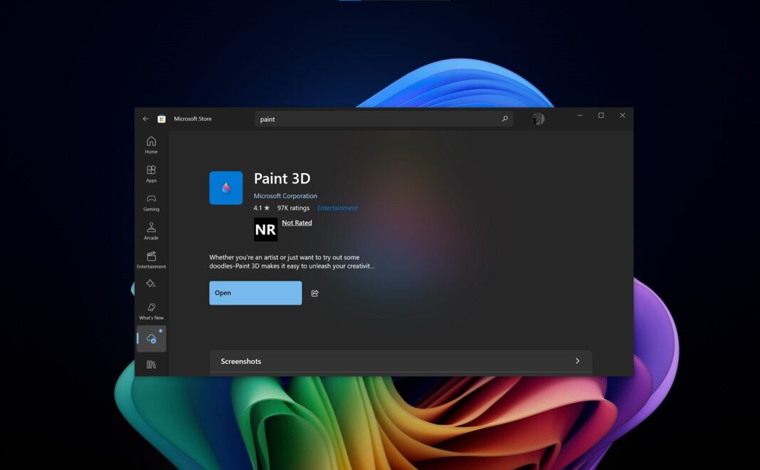 Microsoft deletes Paint 3D, once supposed to replace MS Paint on ...