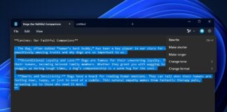 Windows 11 Notepad's ChatGPT-based "Rewrite" rolls out to everyone