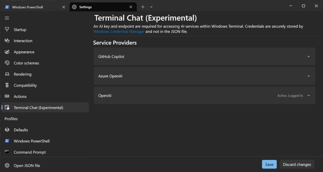 Hands on: Microsoft just added ChatGPT AI to Windows Terminal on Windows 11