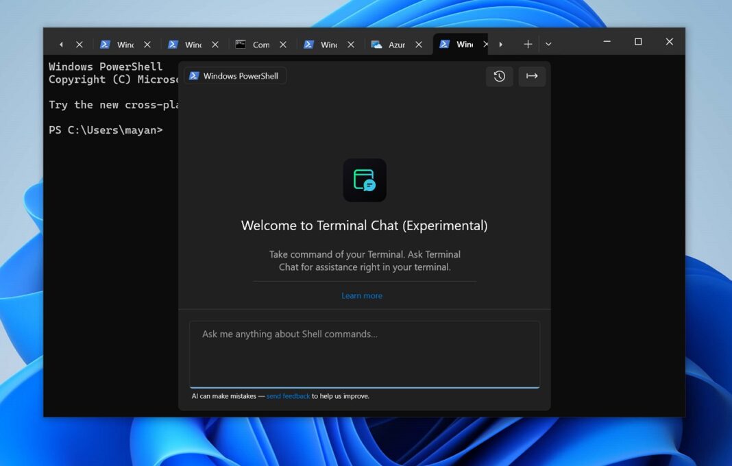 Hands on: Microsoft just added ChatGPT AI to Windows Terminal on Windows 11