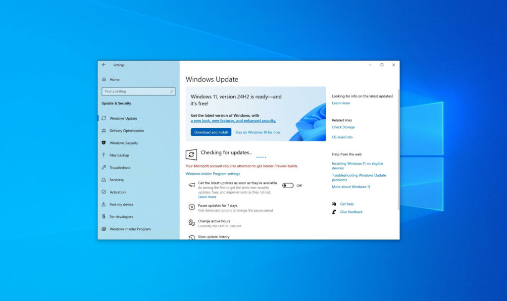 Microsoft begins promoting Windows 11 24H2 on Windows 10 to push migration