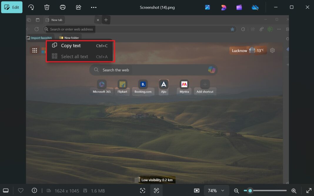 Turn on Windows 11's hidden OCR feature in Photos app. It's really good.