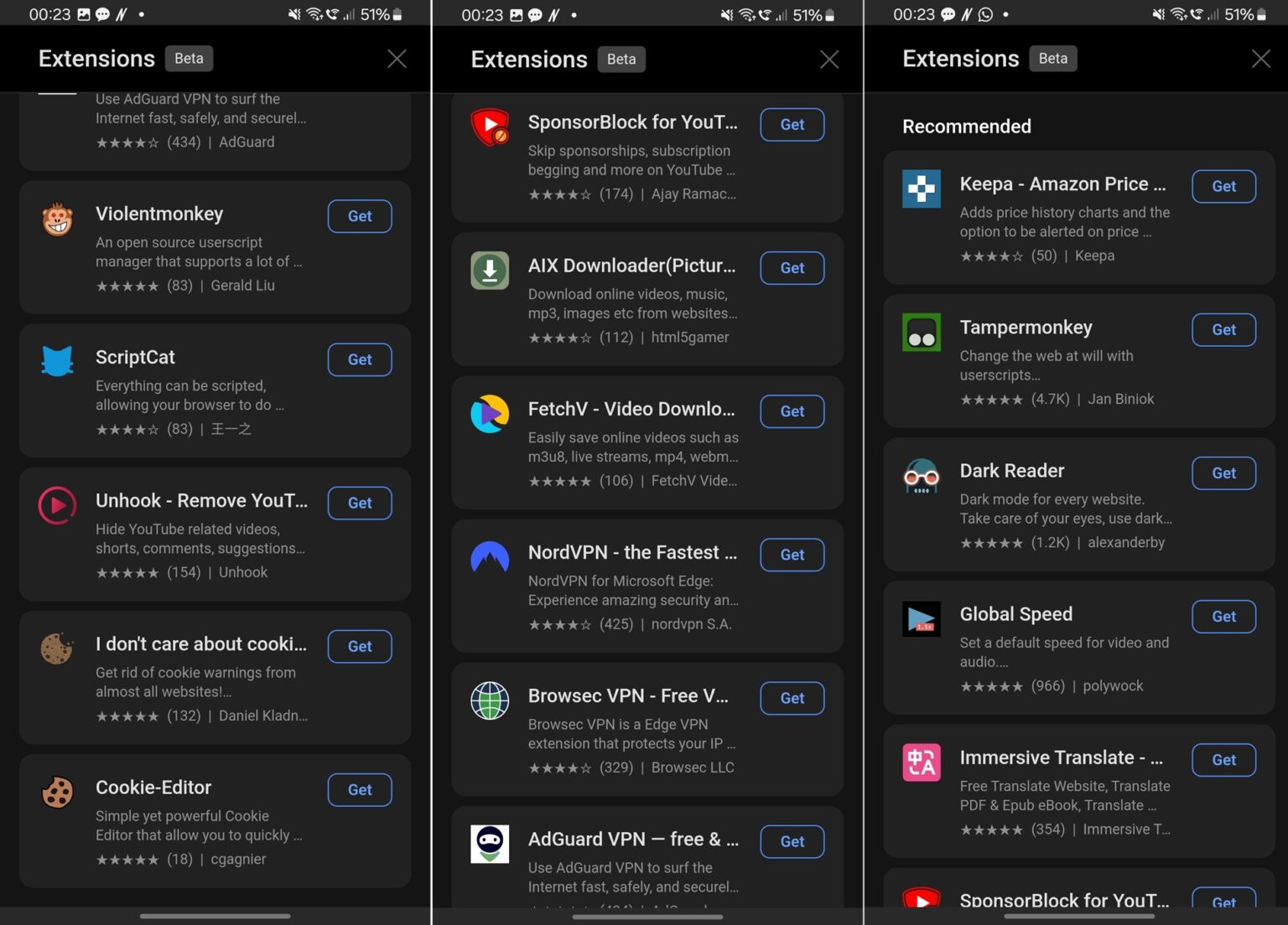 After Android, Microsoft Edge for iOS gets a native extensions feature